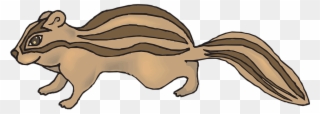 Clipart Of A Happy Dancing Male Chipmunk - Clip Art - Png Download ...