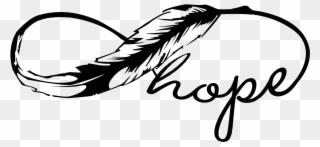 Always Hope - Transparent Feather Clipart (#1017466) - PinClipart