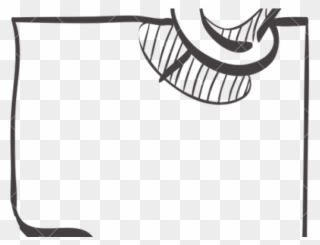 Original - Sticky Notes Black And White Clipart (#1031386) - PinClipart