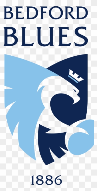 Bedford Blues Rugby Logo Clipart (#1046334) - PinClipart