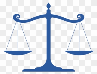 The Pressures Of Parity - Scales Of Justice Blue Clipart - Full Size ...
