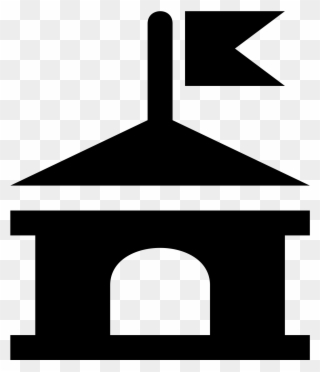 Open - Town Hall Svg Clipart (#1111506) - PinClipart