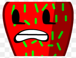Grenade Clipart Bfdi - Strawberry - Png Download (#1139660) - PinClipart
