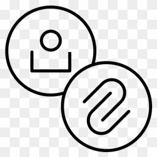 Attachment Rubber Stamp - Drawing Clipart (#1175364) - PinClipart