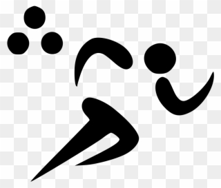 Modern Triathle Pictogram - Duathlon Sticker Clipart (#1185758 ...