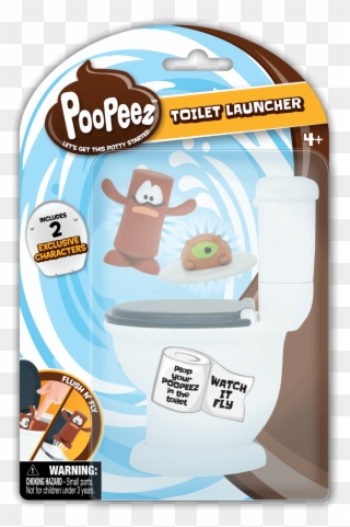 Toilet Launcher Playset - Poopeez Characters Clipart (#1197069 ...