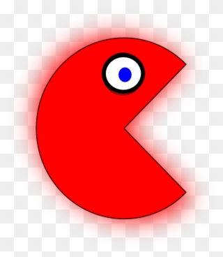 New Image - Red Pacman Png Clipart (#121691) - PinClipart