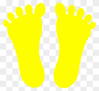 Yellow Feet Clipart - Png Download (#129374) - PinClipart