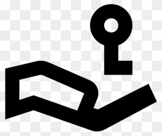 It's A Logo Of A Key Changing Hands - Icon Clipart - Full Size Clipart ...