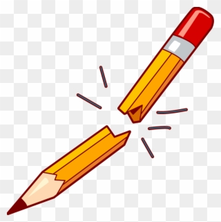Pencil Clipart Break - Broken Clipart - Png Download (#1269061 ...