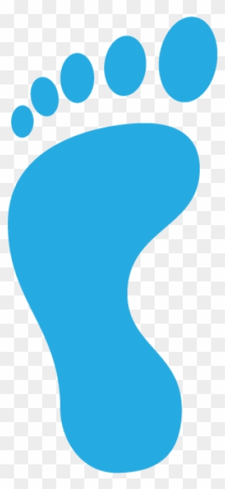 Single Footprint Png Clipart (#1272140) - PinClipart