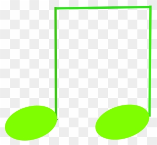 Neon Green Eighth Notes Clip Art - Clip Art - Png Download (#137991 ...