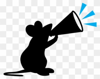 Mouse Shouting Clipart (#1301994) - PinClipart