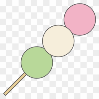 Three Color Dumpling - Dango Clipart (#1306063) - PinClipart