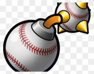 Bomb Clipart Softball - Cartoon Baseball Transparent - Png Download ...