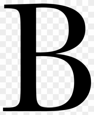Capital B Clipart (#1389064) - PinClipart