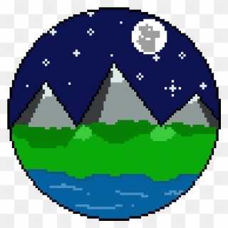 Starry Night - Circle Clipart - Full Size Clipart (#1402434) - PinClipart