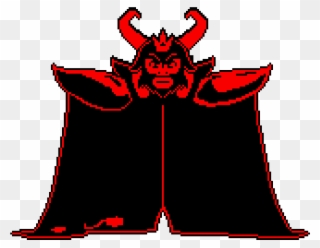 Undertale Asgore Sprite Transparent - Asgore Sad Clipart (#1404086 ...