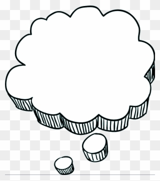 Why Order - Thought Bubble Doodle Transparent Clipart (#1461237 ...