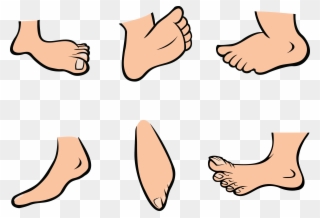 Sleep - Cartoon Feet Clipart (#155332) - PinClipart