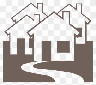 Suburb Png - Real Estate Silhouette Clipart - Full Size Clipart ...