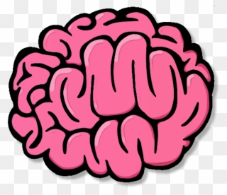 Brain Zombie Freetoedit Zombies Zombi Fear Terrible - Cartoon Brain Png ...