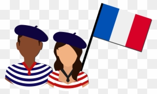 Contribute In Representing The French Culture And Language Clipart ...