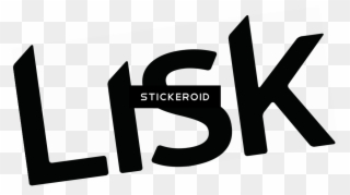 Lisk Large Text Logo - Lisk Clipart (#1655041) - PinClipart