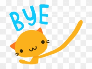 Bye Bye Text Sticker By V5mt - Bye Bye Clipart - Full Size Clipart ...