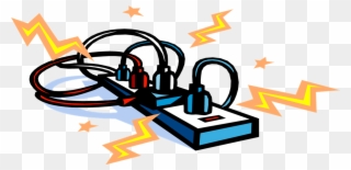Never Overload A Plug Socket - Upsurge Definition Clipart - Full Size ...