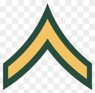 Private Insignia - Army Pvt Clipart (#1725246) - PinClipart