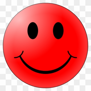 Download Red Smiley Face 6, Buy Clip Art - Png Download (#1776490 ...