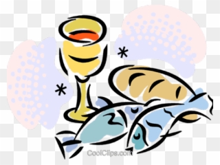 Fish And Bread Cartoon Clipart (#1780171) - PinClipart