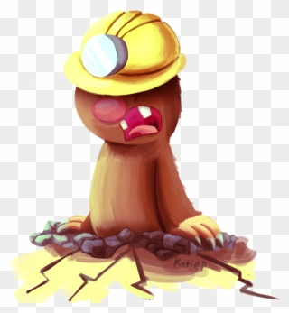 Diglett - Diglett Pokemon Clipart (#1049205) - PinClipart