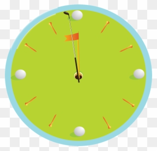 Clock Face Dial Golf Ball Tee Png Image Clipart (#1954240) - PinClipart