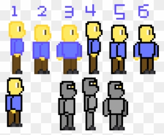 Survivial Edge Player Sprite - Sprite Clipart (#2003915) - PinClipart