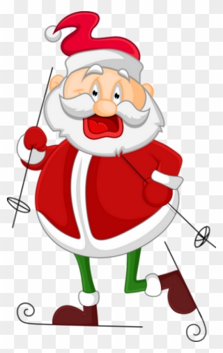 Santa Body Cartoon Clipart (#2030804) - PinClipart