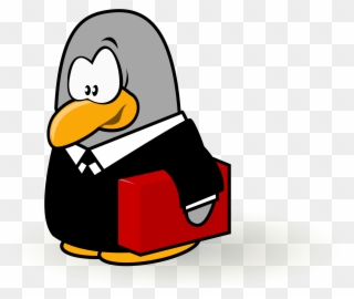 File Penguin Worker By Mimooh Svg Wikimedia - Scalable Vector Graphics ...