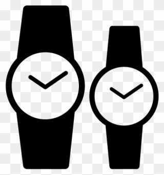 Watches Rubber Stamp - Watch Silhouette Png Clipart (#2092722) - PinClipart