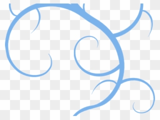 Blue Swirl Cliparts - Grey And Pink Borders - Png Download (#2125066 ...