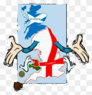 Uk Map Broken Britain - Uk Broken Clipart - Full Size Clipart (#2154884 ...