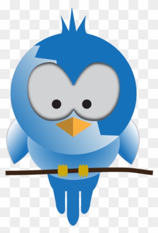Twitter Bird - Shocked Bird Cartoon Clipart - Full Size Clipart ...