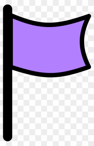 Open - Purple Flag Icon Clipart - Full Size Clipart (#2205983) - PinClipart