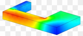 Colour Map Of The Module Of The Electric Field In Thew Clipart - Full ...