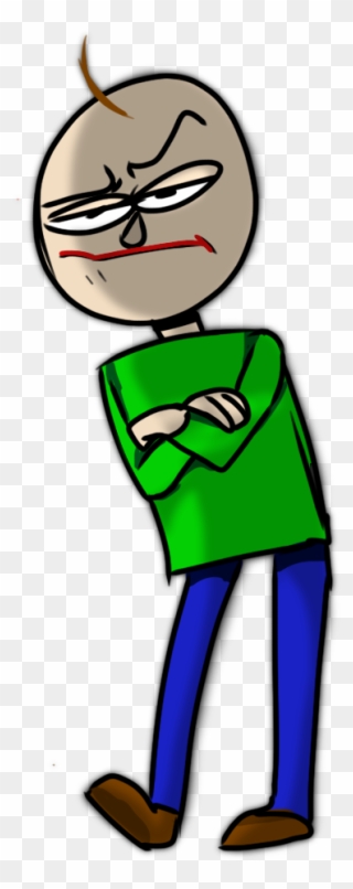 Baldi's Basics Bald Man Clipart (#2259654) - PinClipart