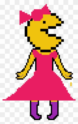 Ms Pacman As A Human Clipart (#2273841) - PinClipart
