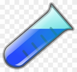 Test Tube, Pouring, Liquid, Blue, Science, Experiment Clipart - Full ...