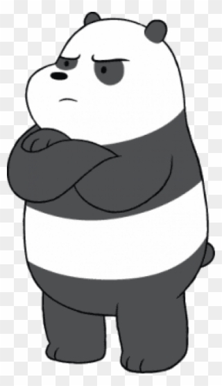 Download We Bare Bears Panda Angry Clipart Png Photo Transparent Png ...
