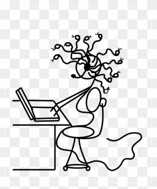 When Medusa Went On Chatroulette Clipart - Full Size Clipart (#2291040 ...