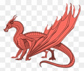 Wingsoffire Skywing Wof Dragon Reddragon Freetoedit Clipart - Full Size ...